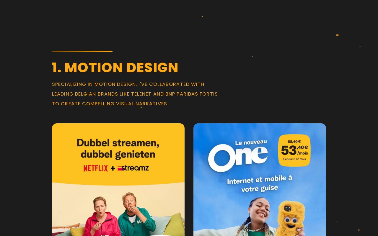 Work - Cesar Smedts | Motion Design, Social Media Storytelling, and Tutorials